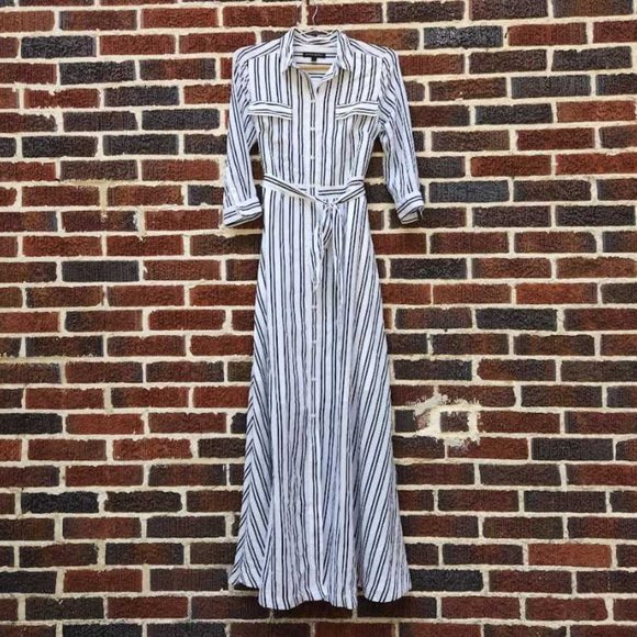 Banana Republic | Dresses | Womens 2 Banana Republic Stripe Maxi ...